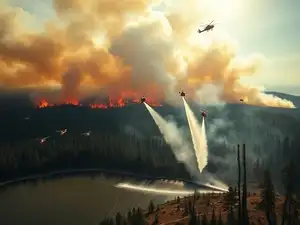 Wildfire in West Dalhousie, N.S. intensifies as firefighters remain on ...