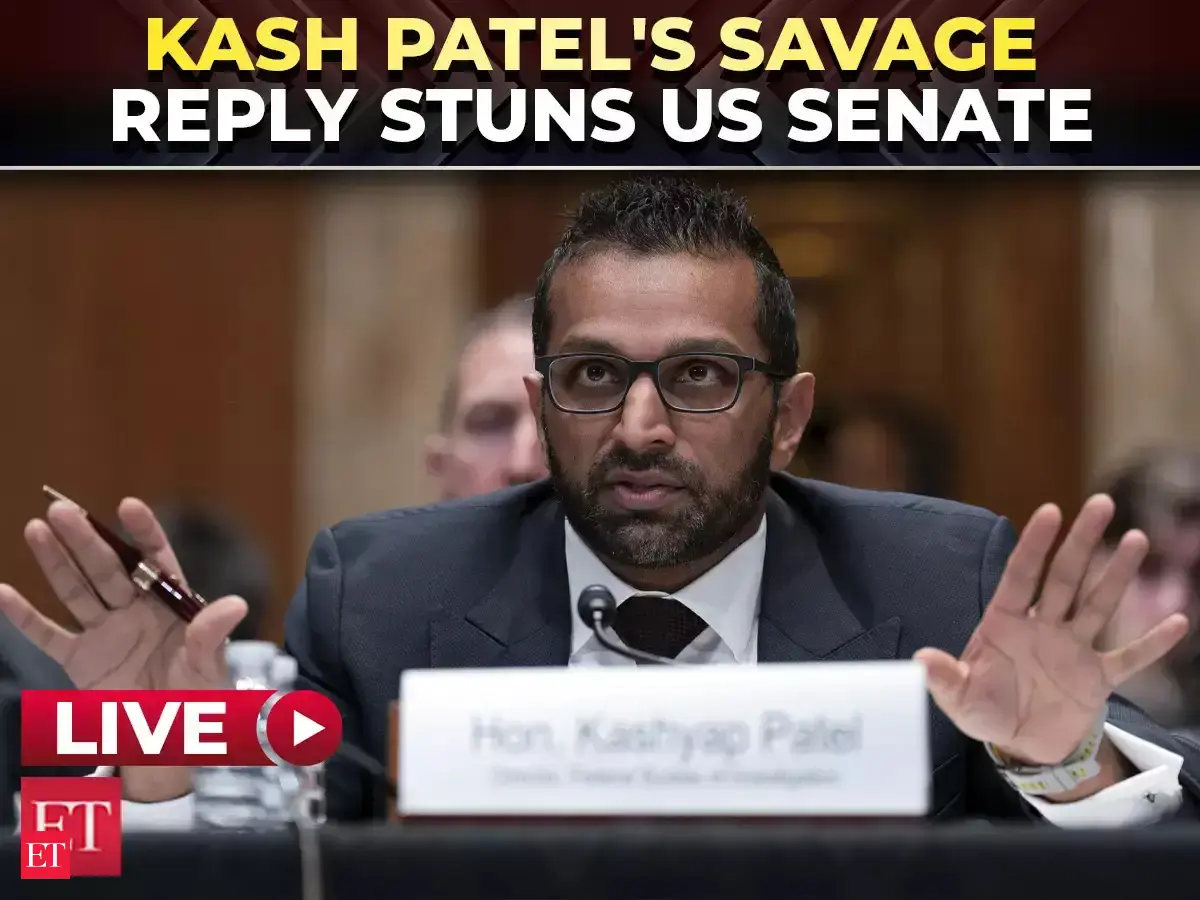 'Not a word…': FBI Chief Kash Patel drops savage one-liners in ...