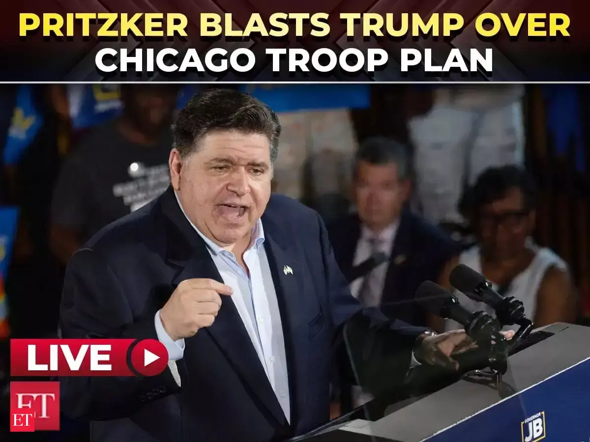 ‘He just wants to score political points’: Illinois Guv blasts Trump ...