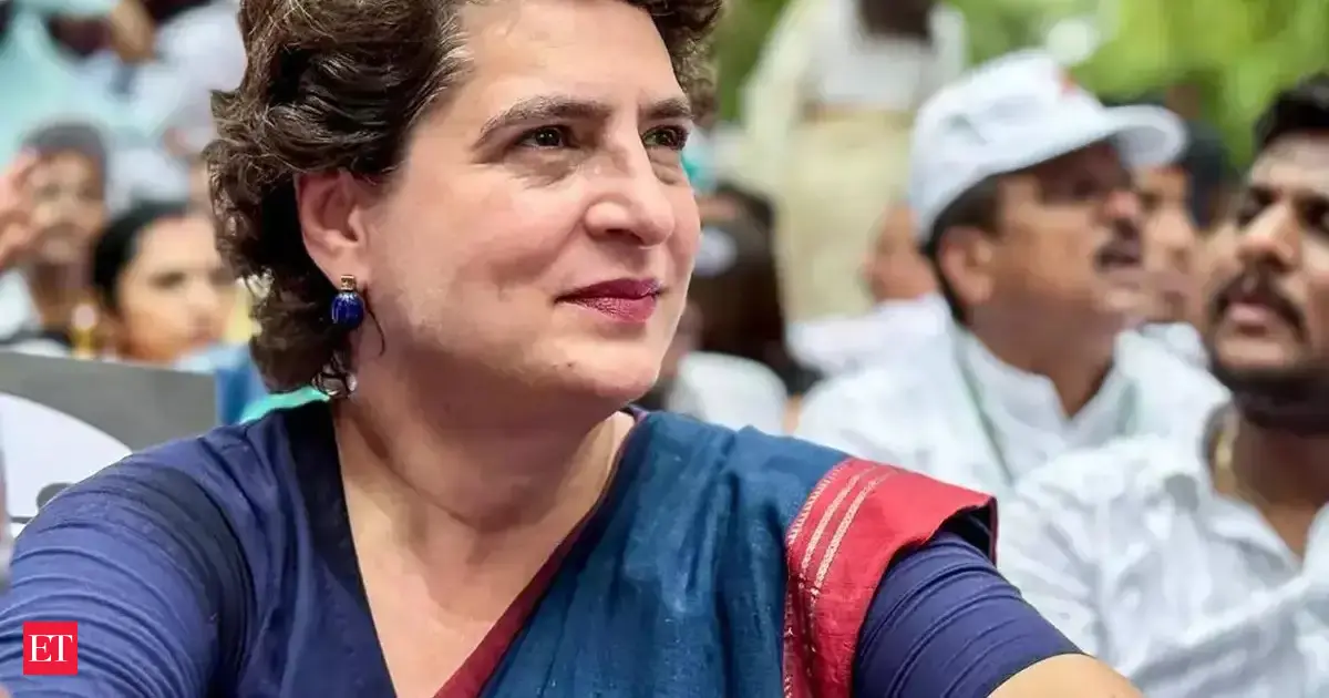 Priyanka Gandhi Vadra joins Rahul in 'Voter Adhikar Yatra' in Bihar's Supaul - The Economic Times
