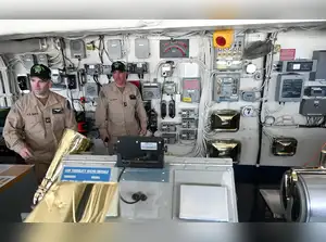USS Frank Cable arrives at Chennai Port on brief visit - The Economic Times