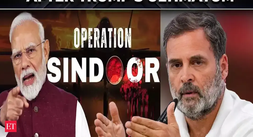 Ops-Sindoor: Rahul Gandhi accuses PM Modi, 'halted' strikes 5 hours ...
