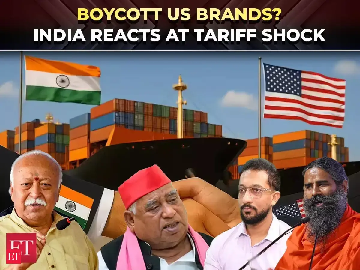 'Boycott American products': From Mohan Bhagwat to Ramdev, leaders slam ...