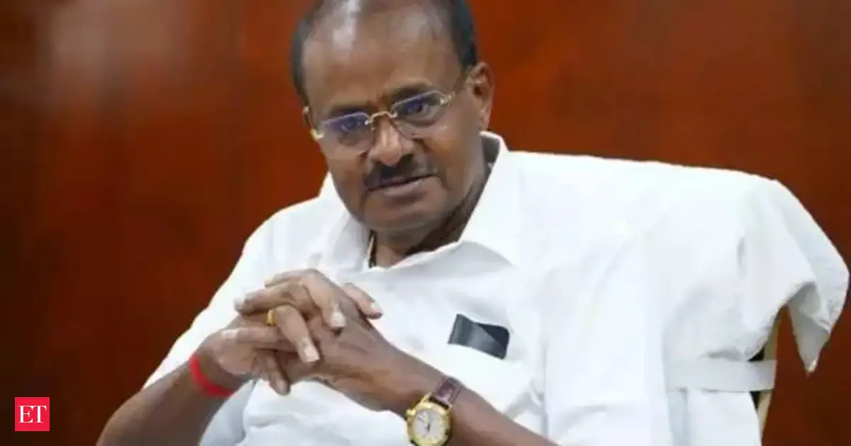 Not opposed to Karnataka govt's choice for Dasara inauguration: Kumaraswamy - The Economic Times