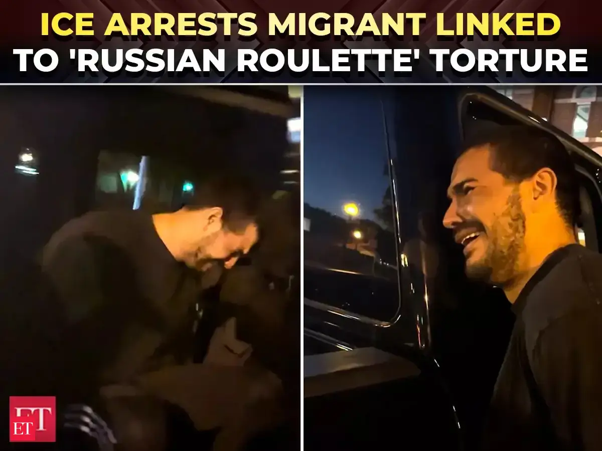 ICe raid: 'Dangerous…': ICE nabs man for carrying 'Russian roulette ...
