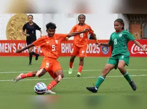 India crowned champions despite loss to Bangladesh in SAFF U-17 Women C'ships - The Economic Times