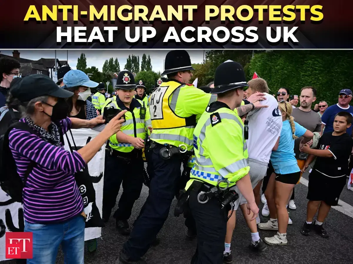 'STOP THE BOATS!': Anti-migrant protests spiral out of control across ...