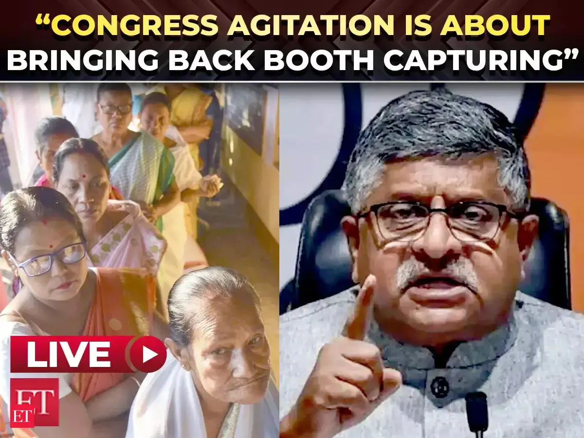 Live | Senior BJP Leader Ravi Shankar Prasad Press Conference at BJP HQ ...