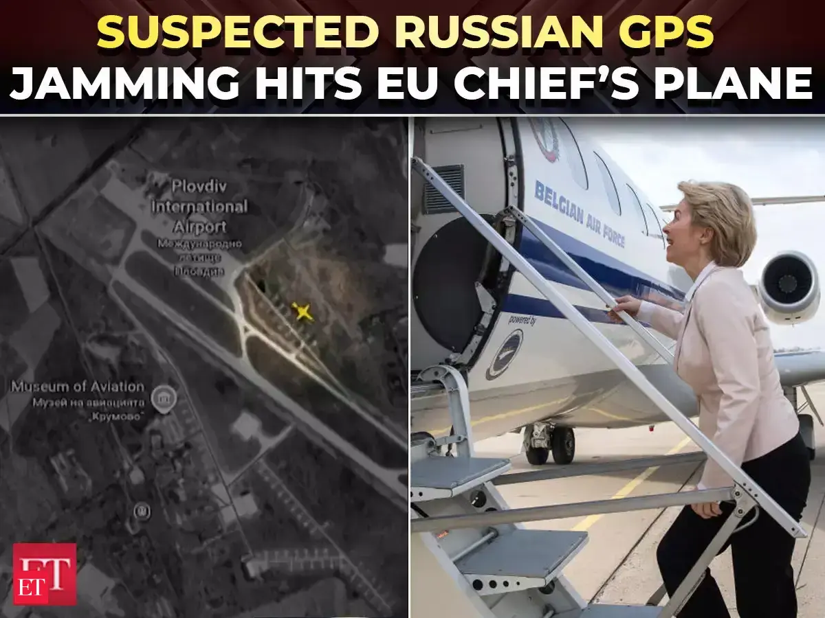 EU chief’s plane targeted by suspected Russian GPS jamming in Bulgaria ...