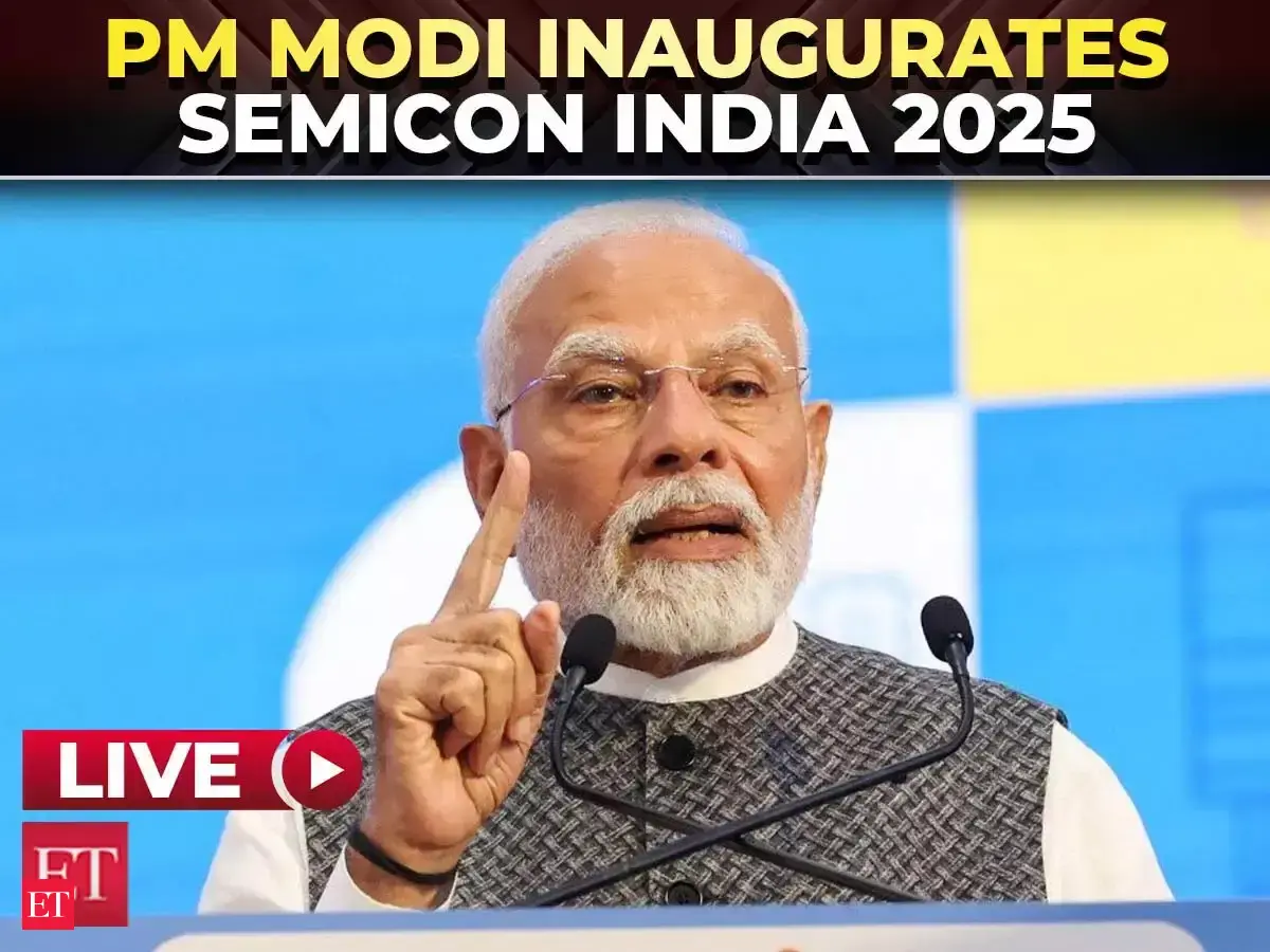 LIVE | PM Modi inaugurates Semicon India 2025, unveils vision for ...