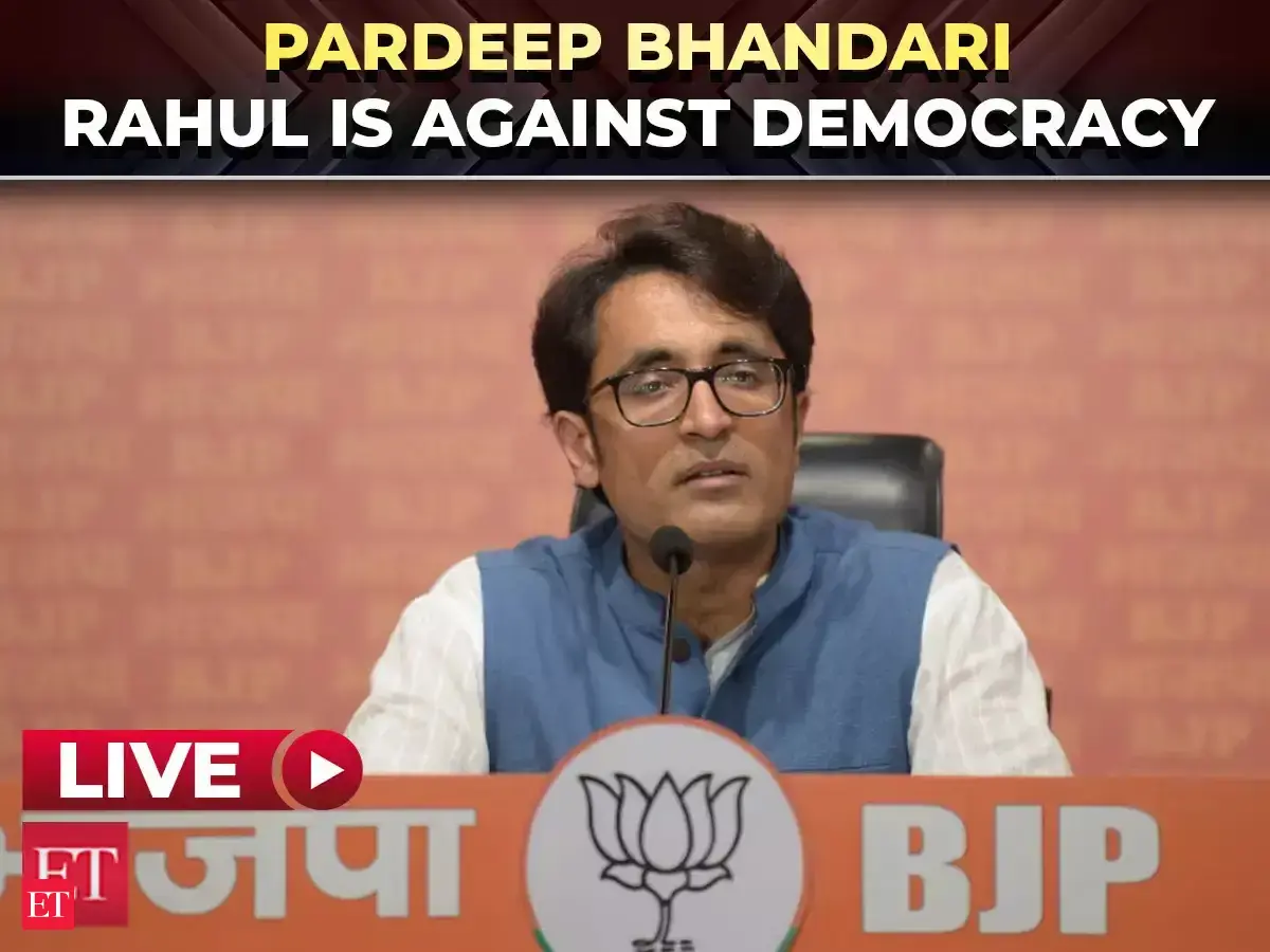 'Hazardous Man...': BJP’s Pardeep Bhandari blasts Rahul Gandhi over ...