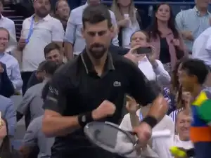 Novak Djokovic shows off dance moves after US Open quarter-final win ...