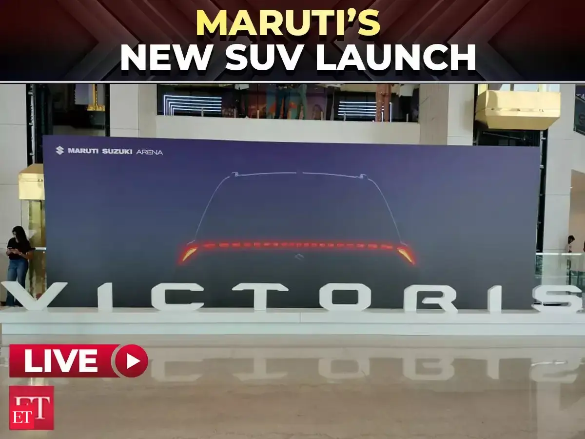 LIVE: Maruti Suzuki launches new mid-size SUV - The Economic Times ...