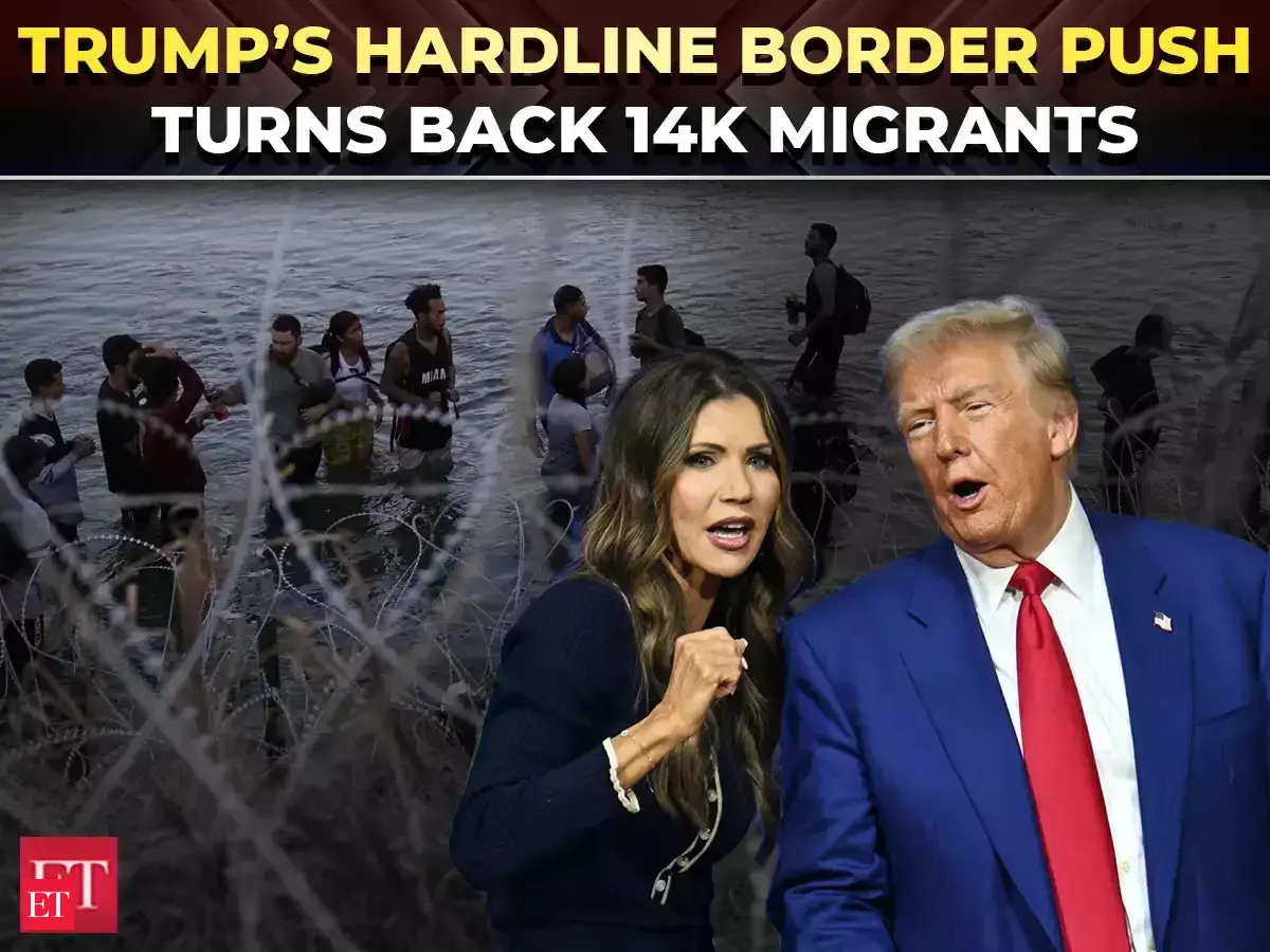 US immigration crackdown | 14K migrants turn back as Trump’s hardline ...