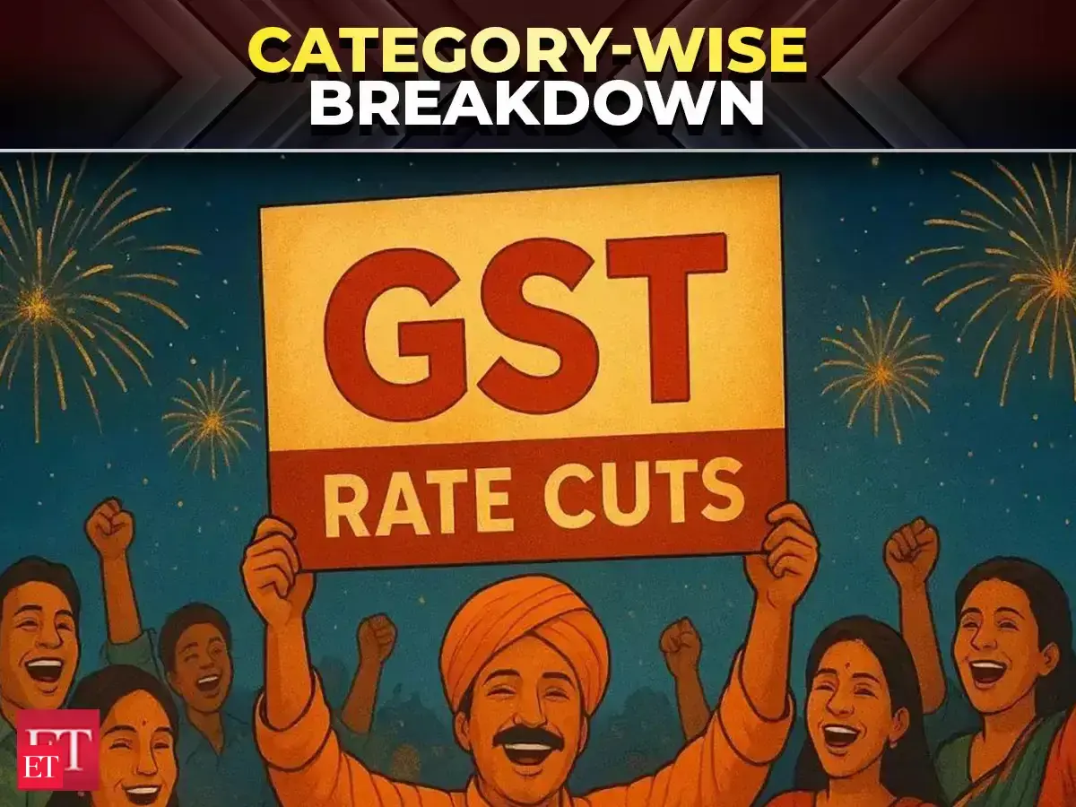 gst rate cut: GST rate cut: What gets cheaper, what’s costlier - The ...