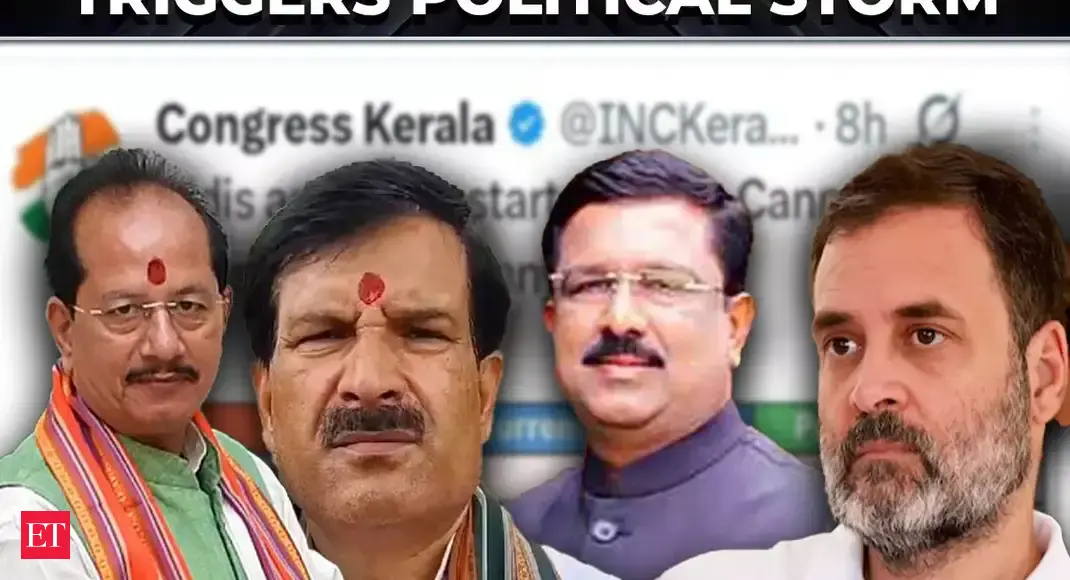 Kerala Congress’ ‘Bidi-Bihar’ tweet sparks outrage; BJP, JD(U), RJD and ...