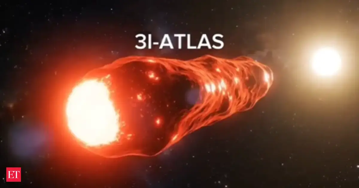 aliens coming to Earth: 3I/ATLAS Alien Spacecraft or Interstellar Comet ...