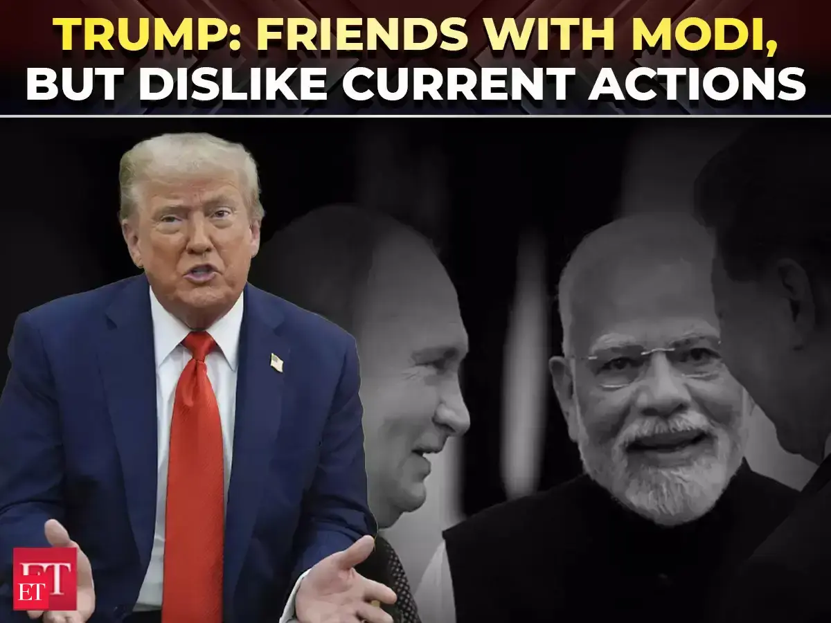 'Friends with Modi, but don’t like what he’s doing now..': Trump days ...