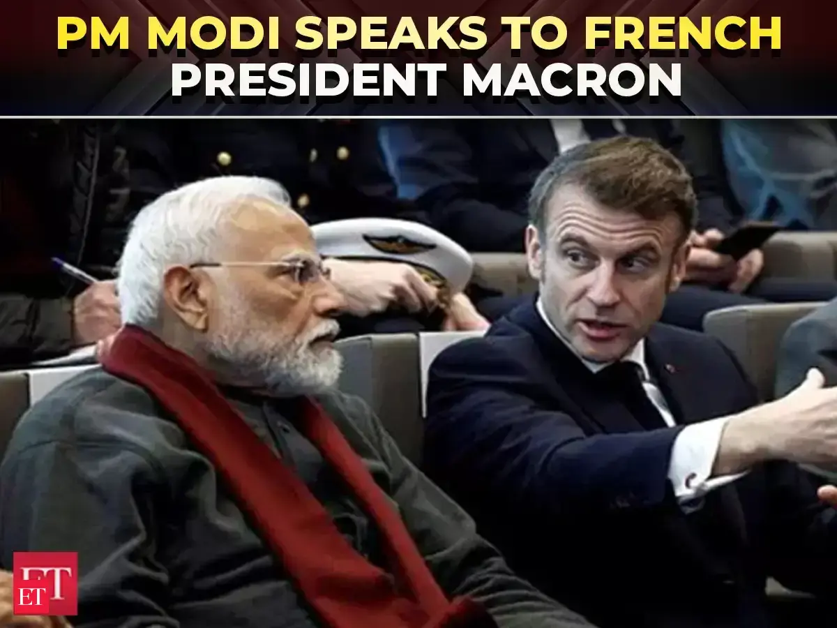 PM Modi, Macron speak again on Ukraine crisis, PM highlights 'efforts ...