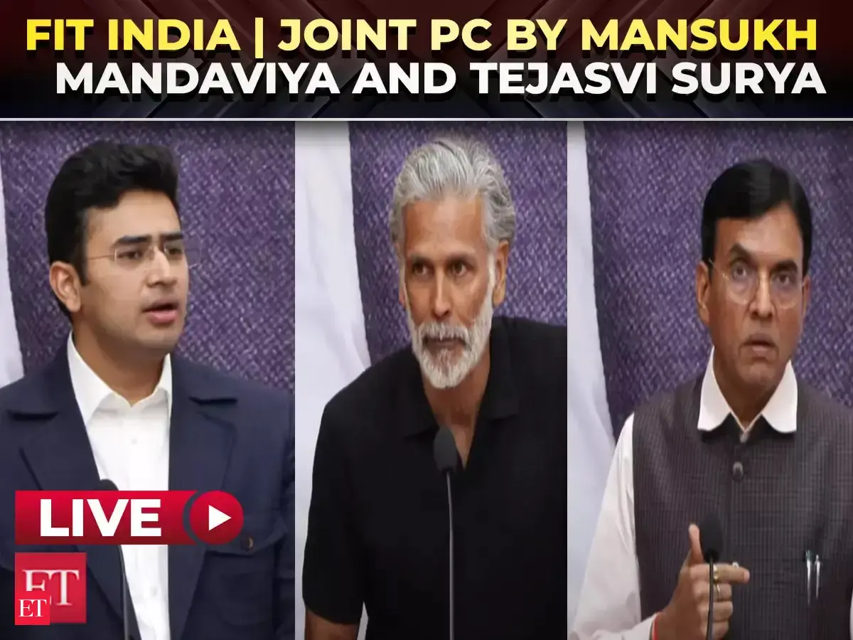 LIVE: BJP MP’s M Mandaviya & Tejasvi Surya hold Joint press Conference ...