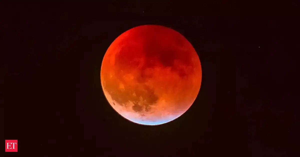 what time is the eclipse today: Total Lunar Eclipse Blood Moon 2025 ...