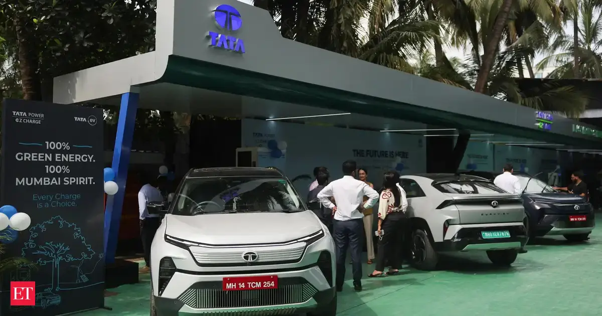 Tata Power, Tata Passenger Electric Mobility unveil mega EV charging ...