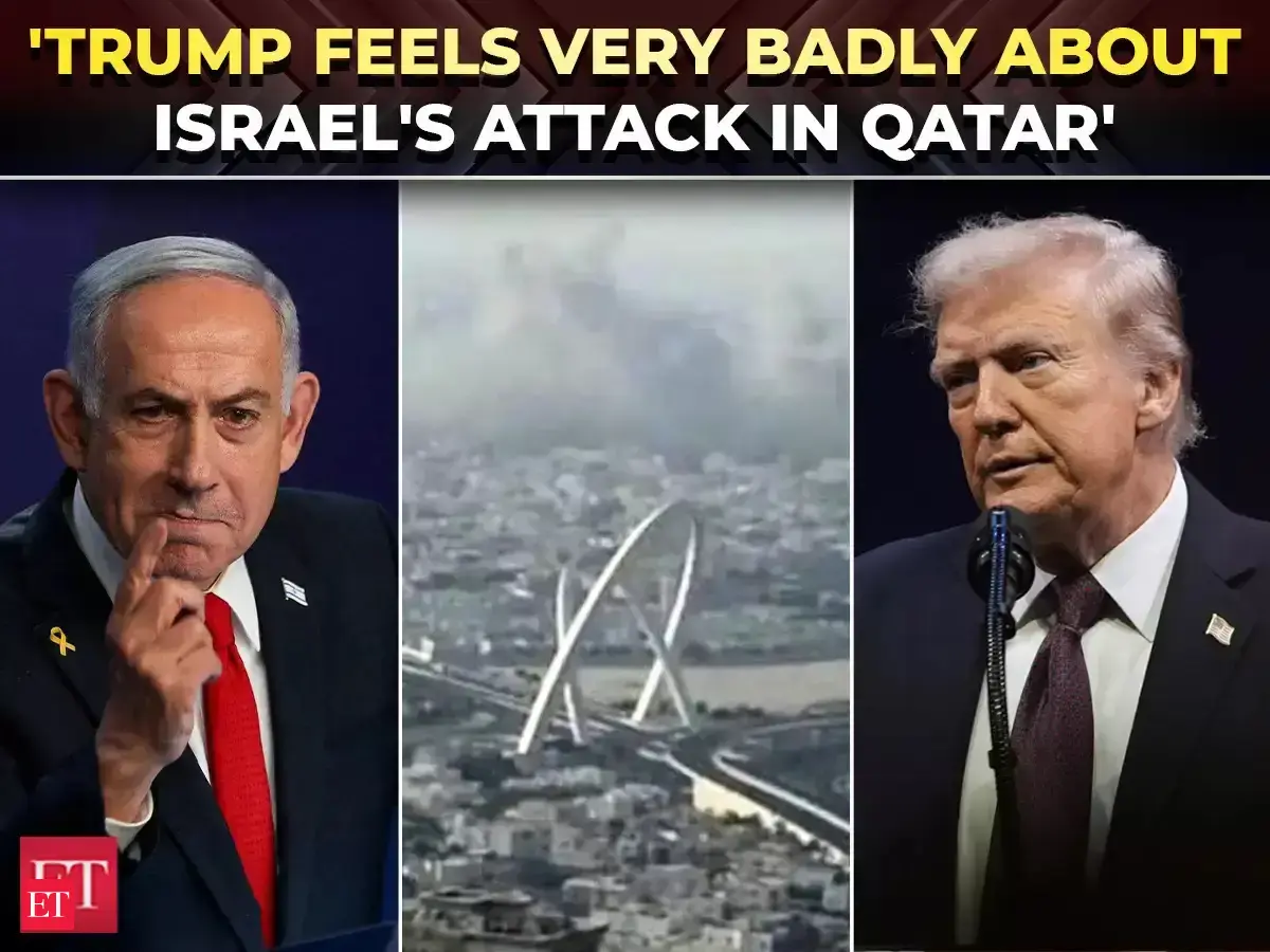 israel qatar tensions: 'US warned Qatar of Israeli strike…': Trump ...