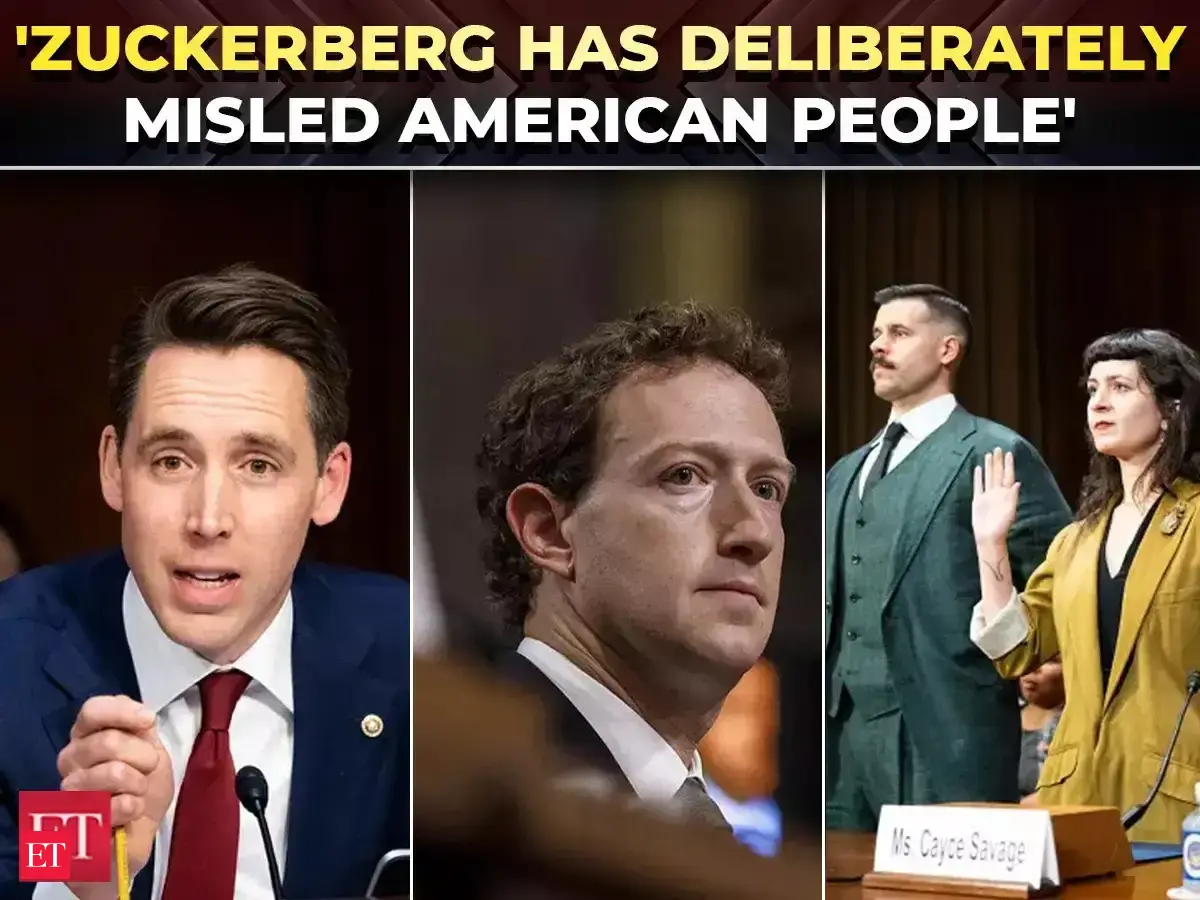 'Why kids below 13 important to Meta?': Sen Hawley exposes Zuckerberg's ...
