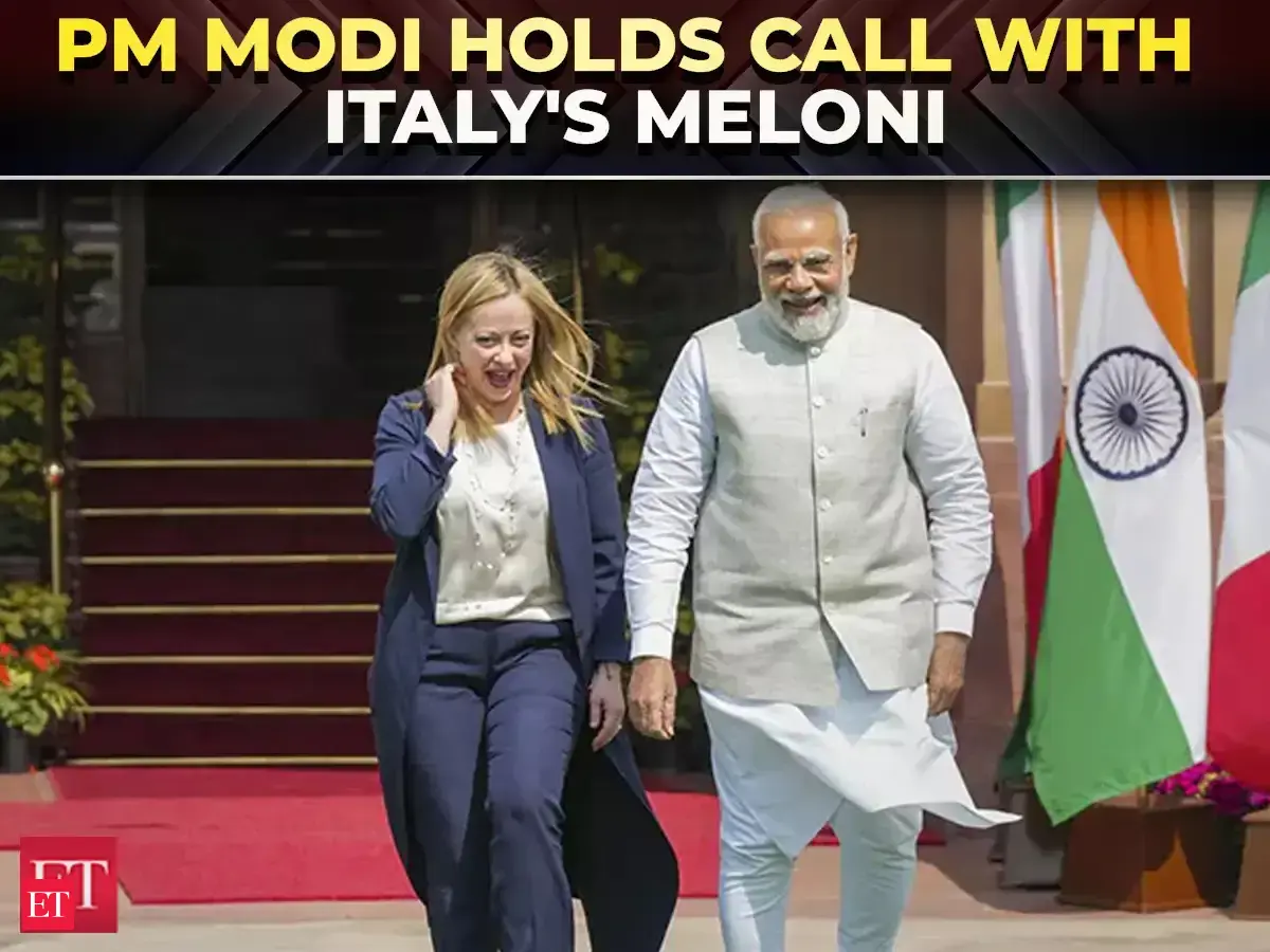 PM Modi speaks to Italian counterpart Meloni; discusses EU-India FTA ...