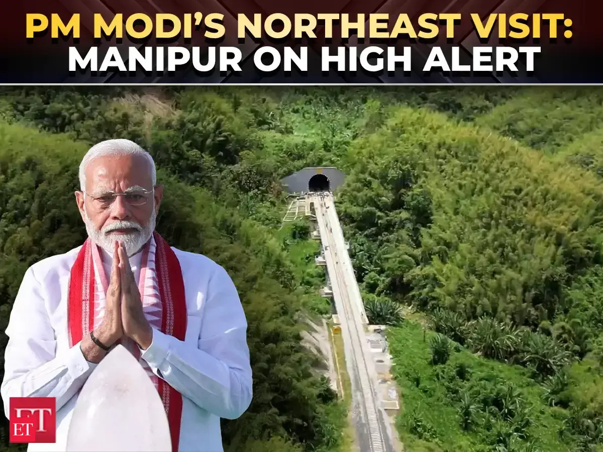 narendra modi northeast visit: PM Modi’s first Manipur visit since 2023 ...