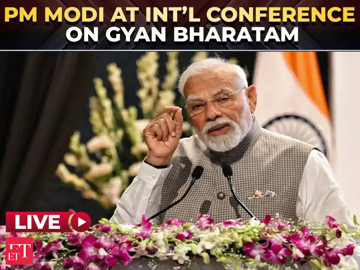 LIVE | PM Modi at Gyan Bharatam conference, launches portal to preserve ...