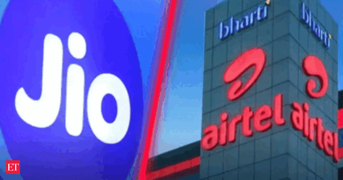 bharti airtel: Jio, Airtel double down on AI, cloud to drive growth ...