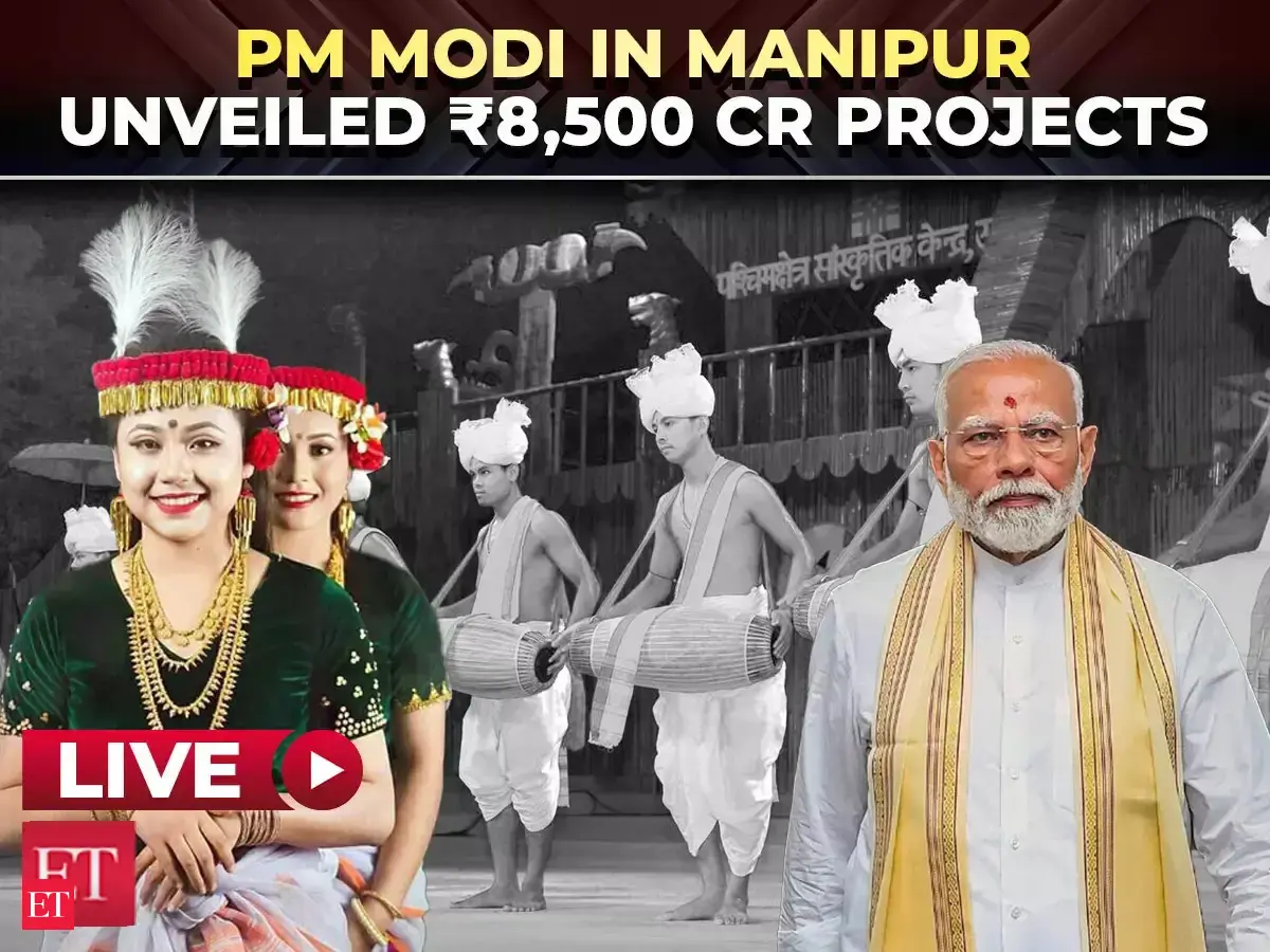 LIVE | PM Modi in Manipur: First visit after 2023 violence, unveils ...