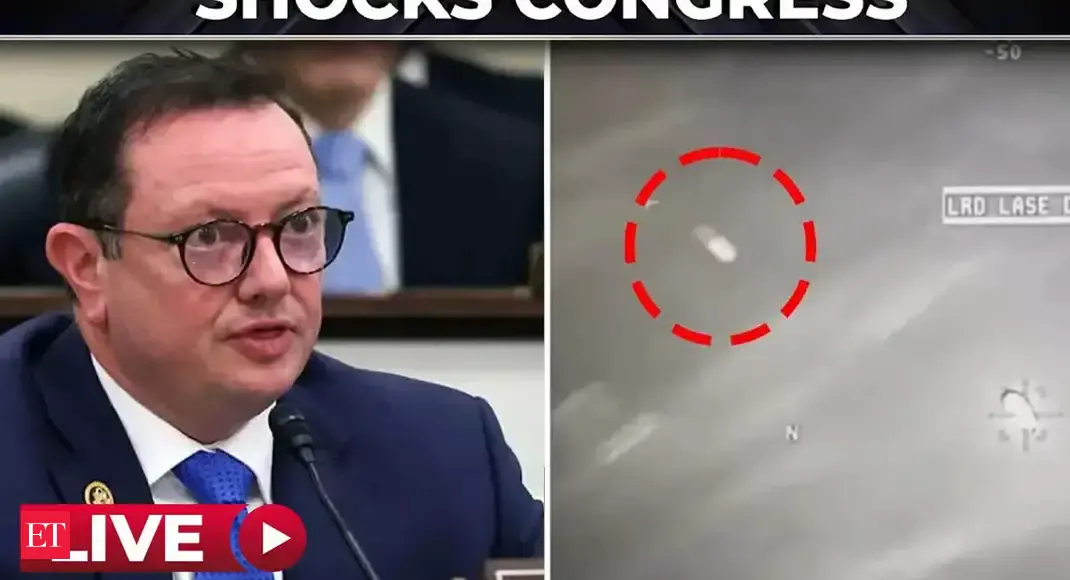 UFO hearing: Bombshell video shows US military’s missile bounce off UAP ...
