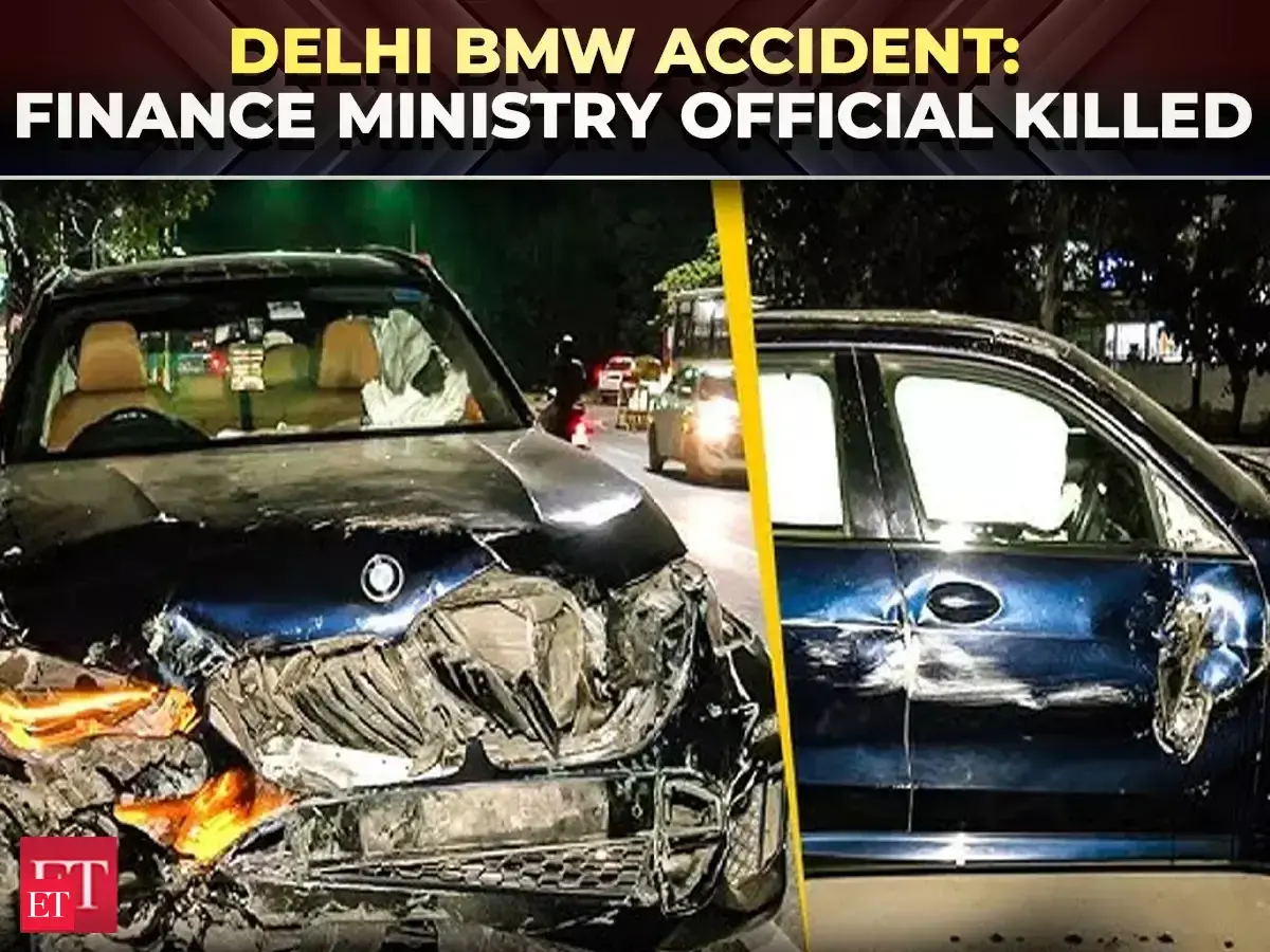 Delhi BMW accident: Finance Ministry official killed, three injured as ...