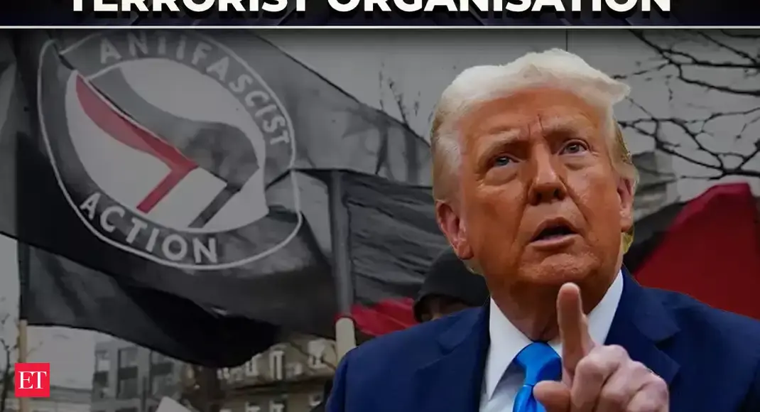 'Antifa is terrible,' | Trump says he would designate Antifa, other ...