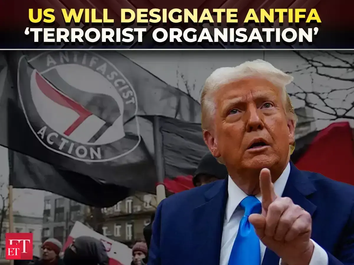 'Antifa is terrible,' | Trump says he would designate Antifa, other ...