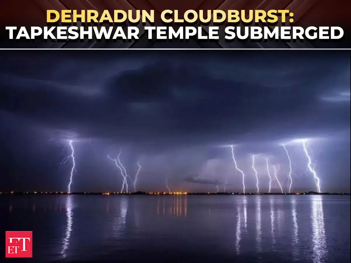 uttarakhand cloudburst live updates: Dehradun Cloudburst Live ...