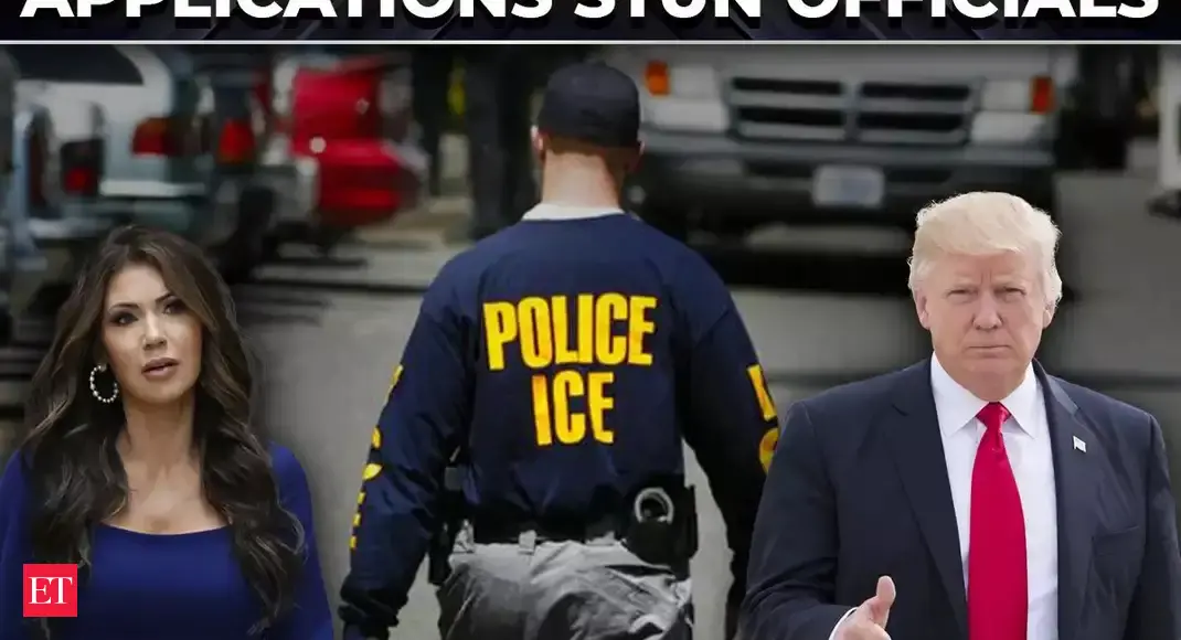 US immigration crackdown: ICE recruitment soars as 150K Americans step ...