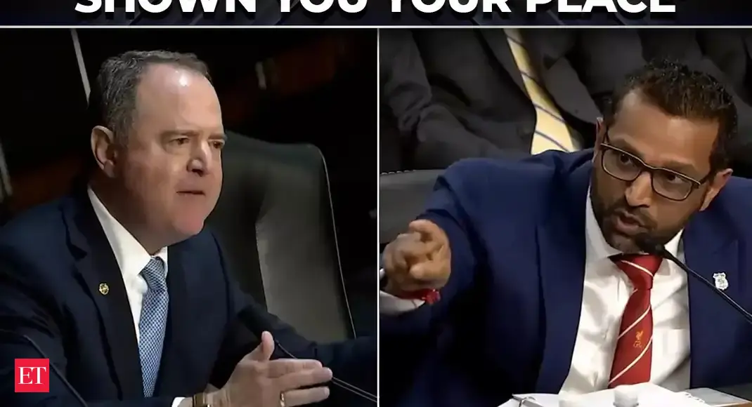 'You’re the biggest fraud, a coward': Kash Patel loses cool at Sen Adam Schiff in heated FBI ...
