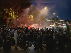 Major disruption hits France on day of anti-Macron 'anger' - The ...