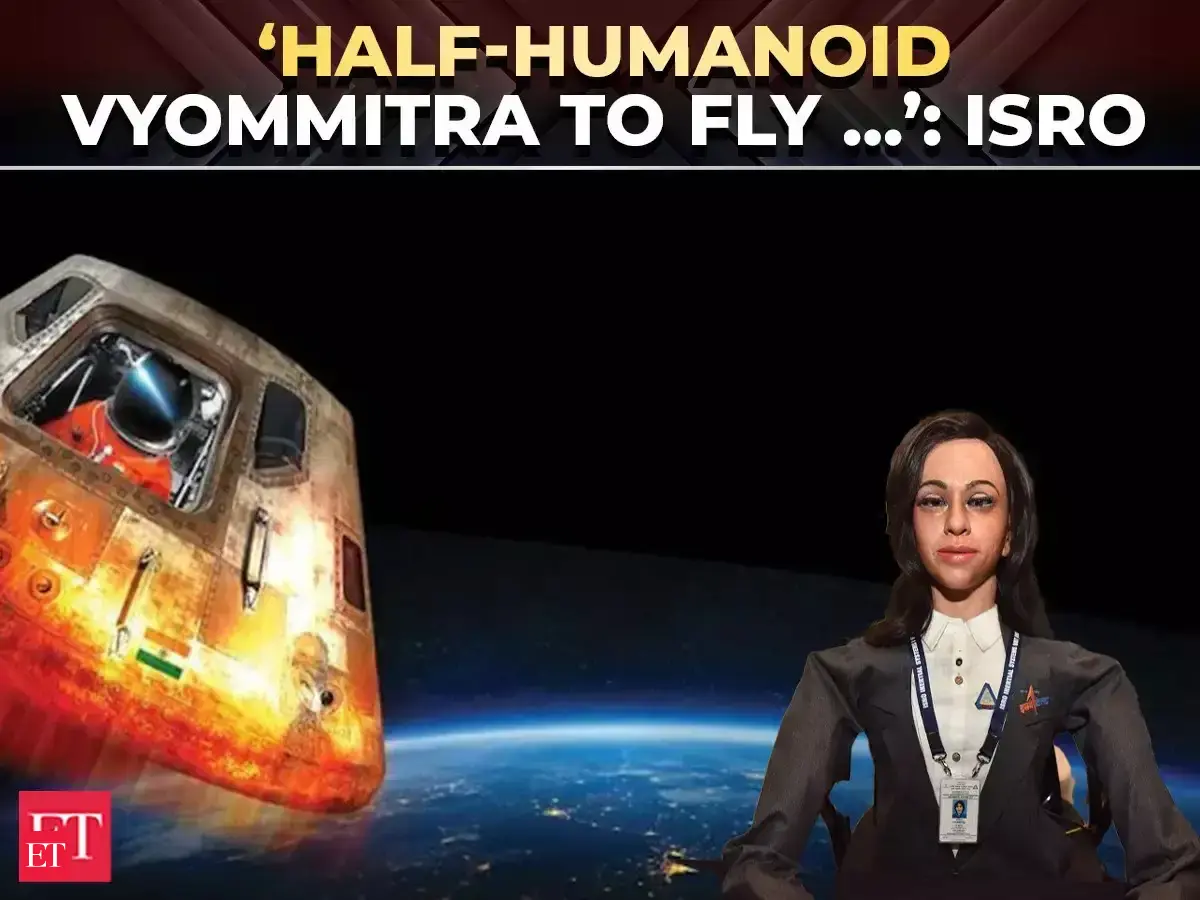 ISRO chief V Narayanan reveals AI-powered Vyommitra will fly in ...