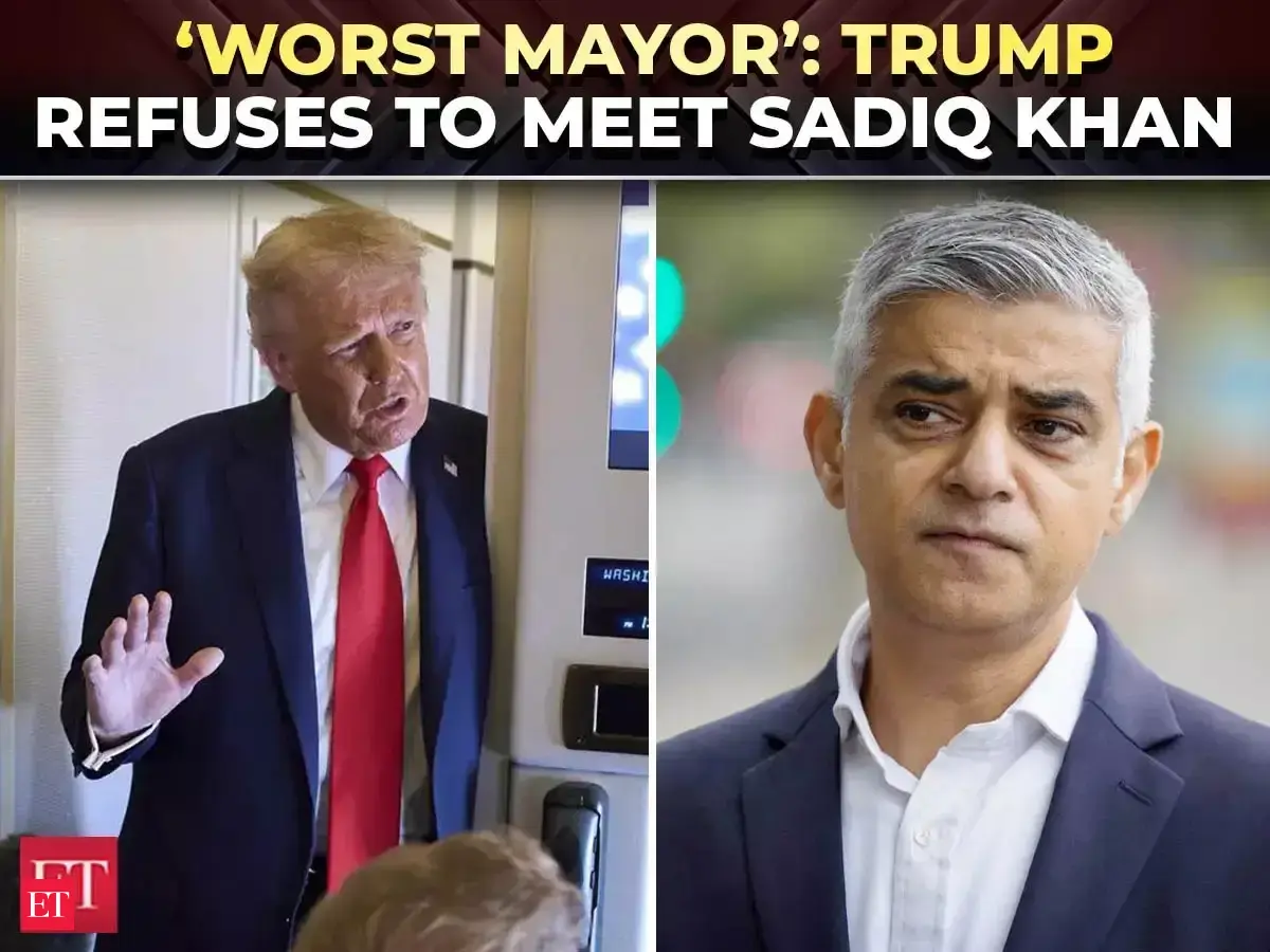 ‘I didn’t want him there’: Trump snubs London Mayor Khan, calls him ...
