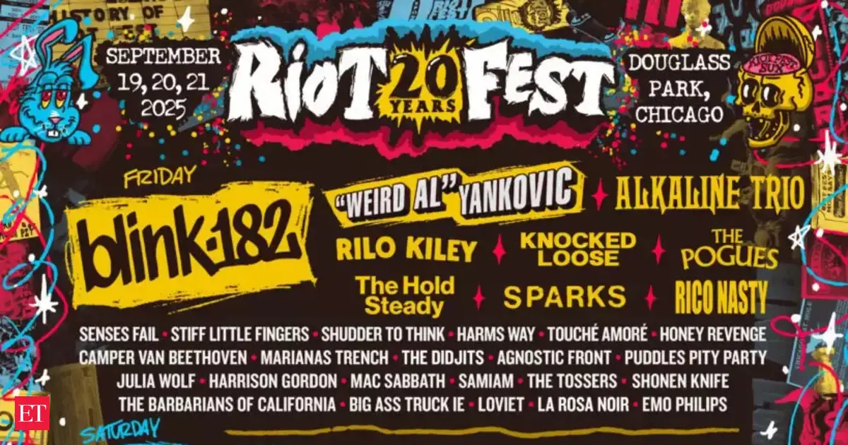 Riot Fest Chicago 2025: Riot Fest in Chicago this weekend - timings ...