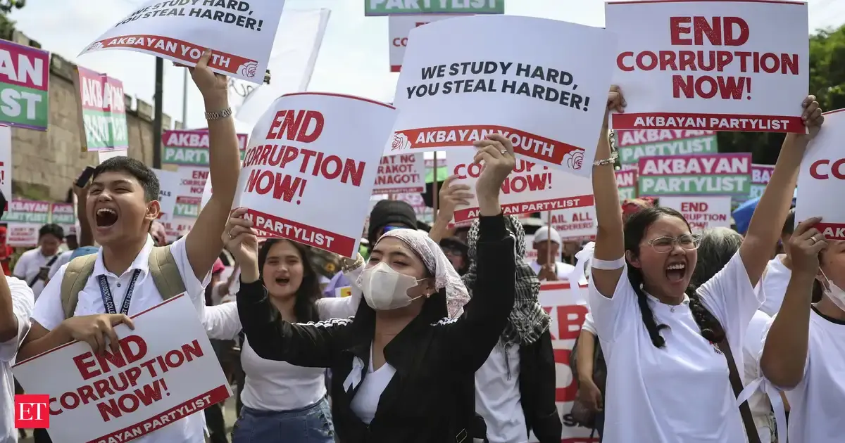 Thousands protest in the Philippines over massive corruption scandal ...