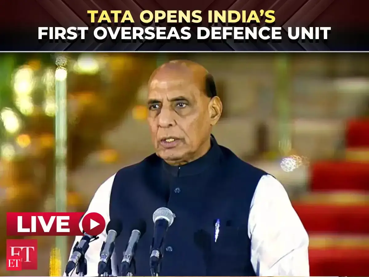Rajnath Singh inaugurates India’s first overseas defence unit by Tata ...