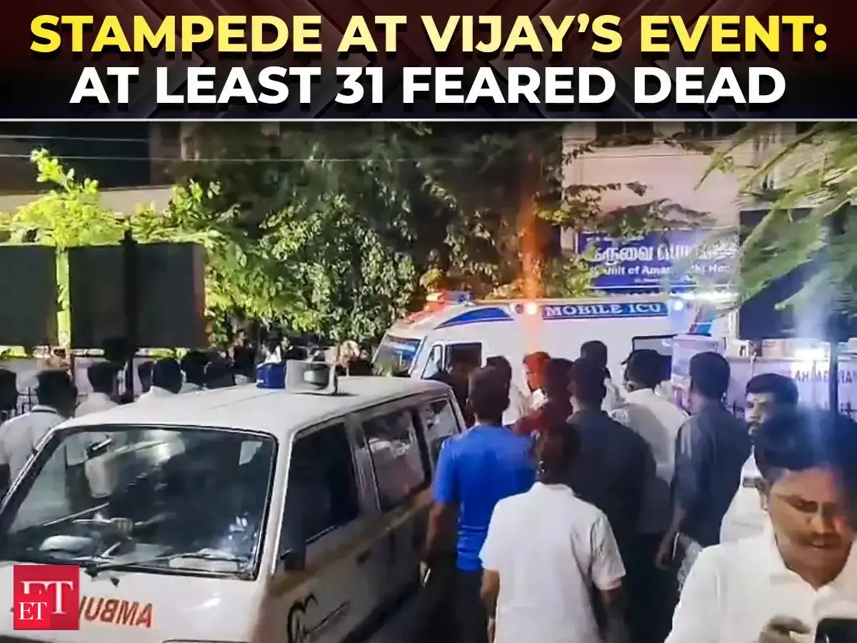 TVK Karur rally stampede: At least 31 feared dead at Vijay’s event; PM ...
