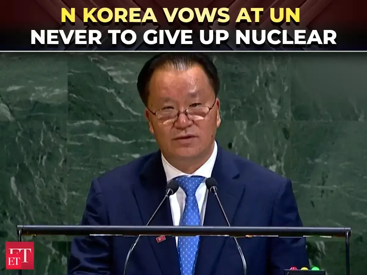 'Will never give up nuclear program...': Kim Jong Un’s aide delivers ...