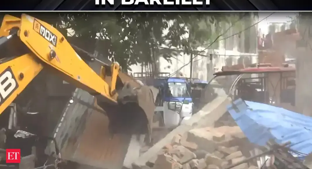 bareilly violence: 'I Love Mohammad' row: Bulldozer action on Mohsin Raza’s property after ...
