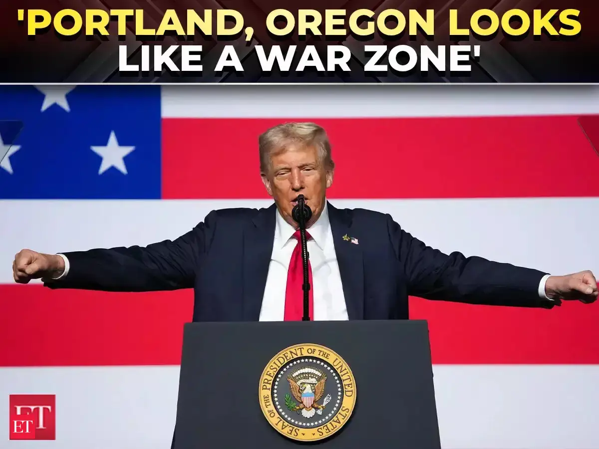 trump on portland: 'Looks like World War II…': Trump suggests military ...